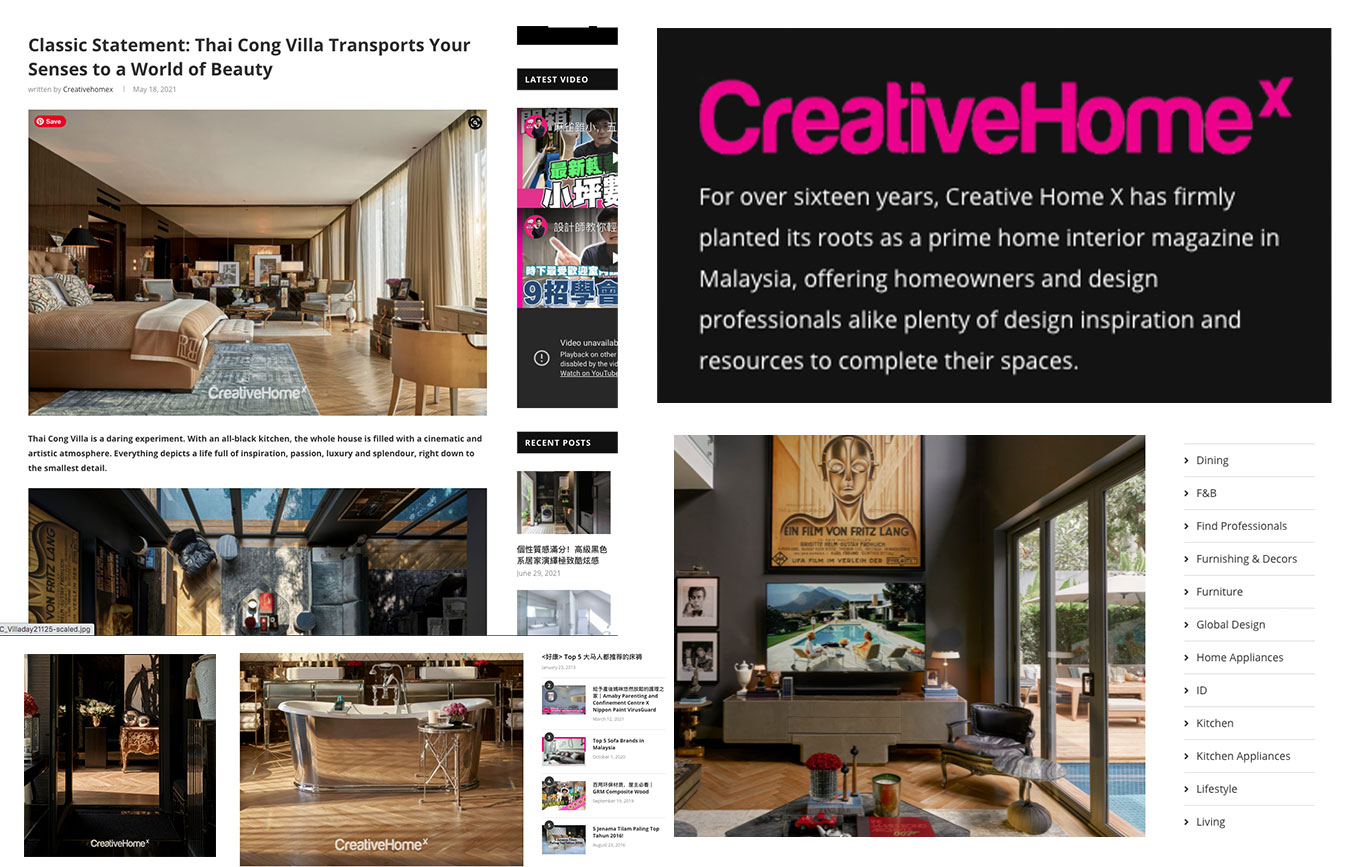 Classic Statement: Thai Cong Villa Transports Your Senses to a World of ...