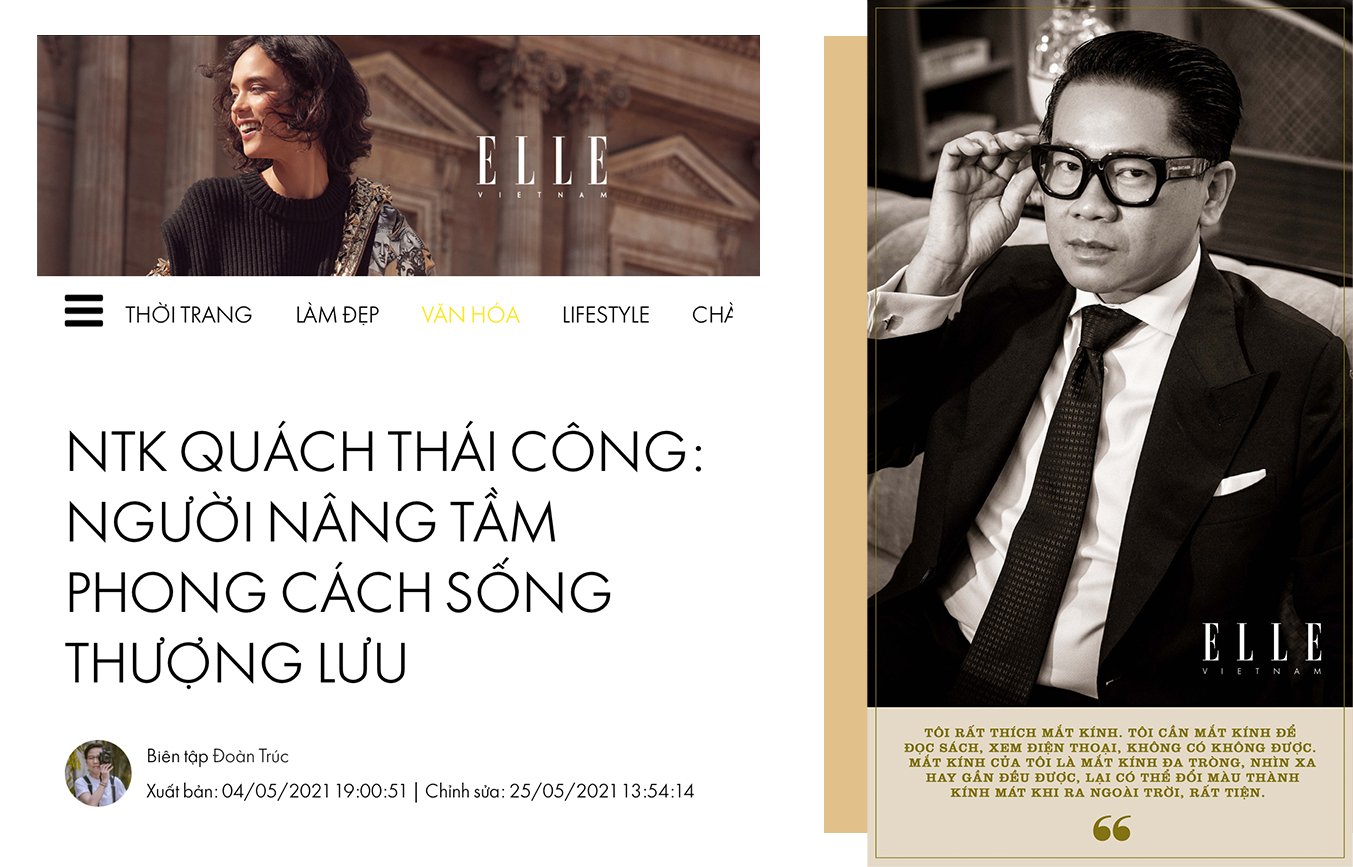 NTK QUÁCH THÁI CÔNG: NGƯỜI NÂNG TẦM PHONG CÁCH SỐNG THƯỢNG LƯU - THÁI ...