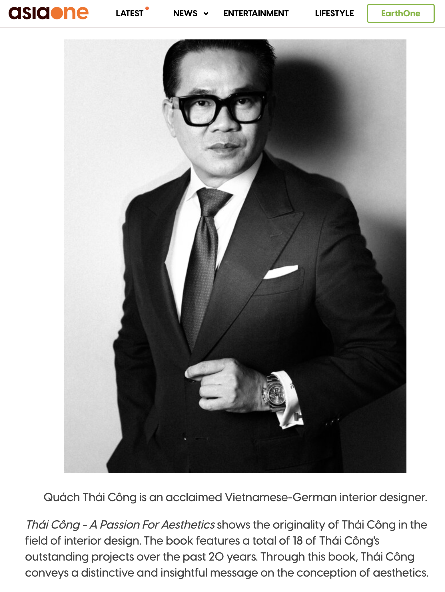 Thái Công - A Passion For Aesthetics, an art book by interior designer ...