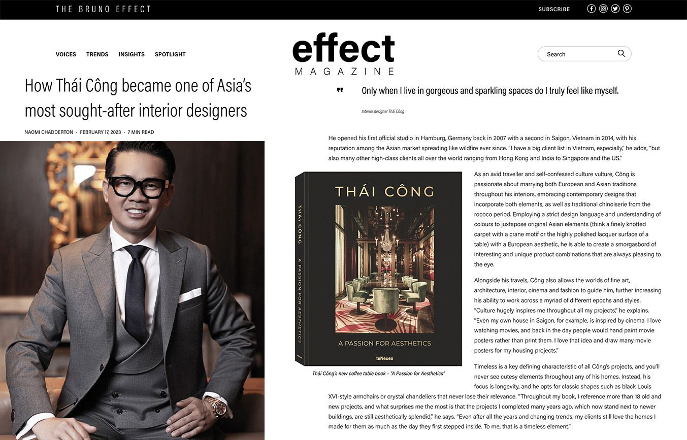 How Thái Công became one of Asia’s most sought-after interior designers ...