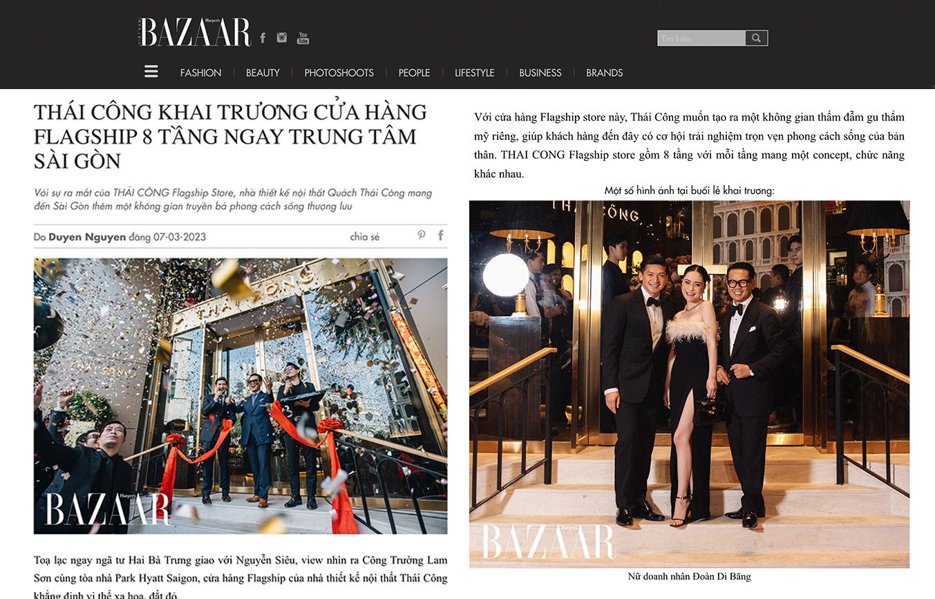 THÁI CÔNG KHAI TRƯƠNG CỬA HÀNG FLAGSHIP 8 TẦNG NGAY TRUNG TÂM SÀI GÒN ...